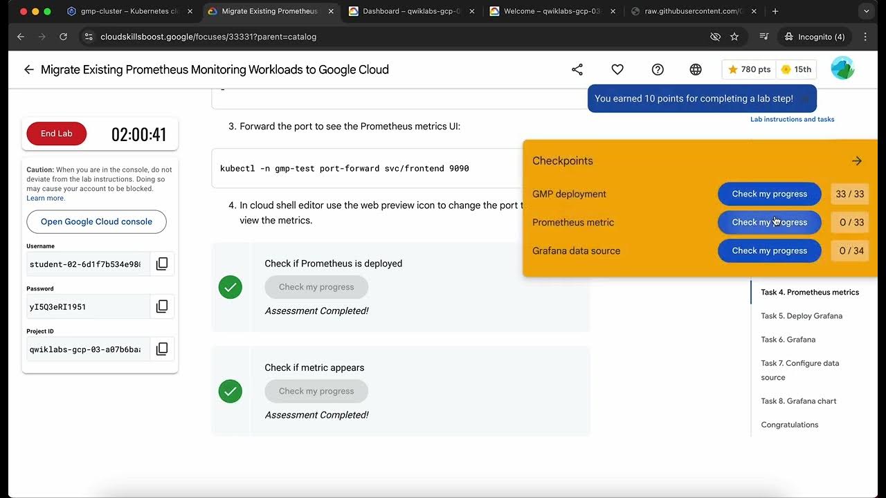 Migrate Existing Prometheus Monitoring Workloads to Google Cloud | GSP1025 - YouTube