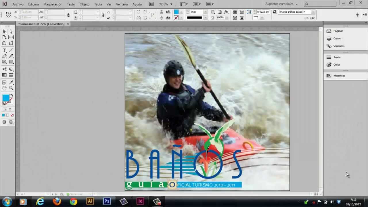 Exportar como swf desde InDesign - YouTube