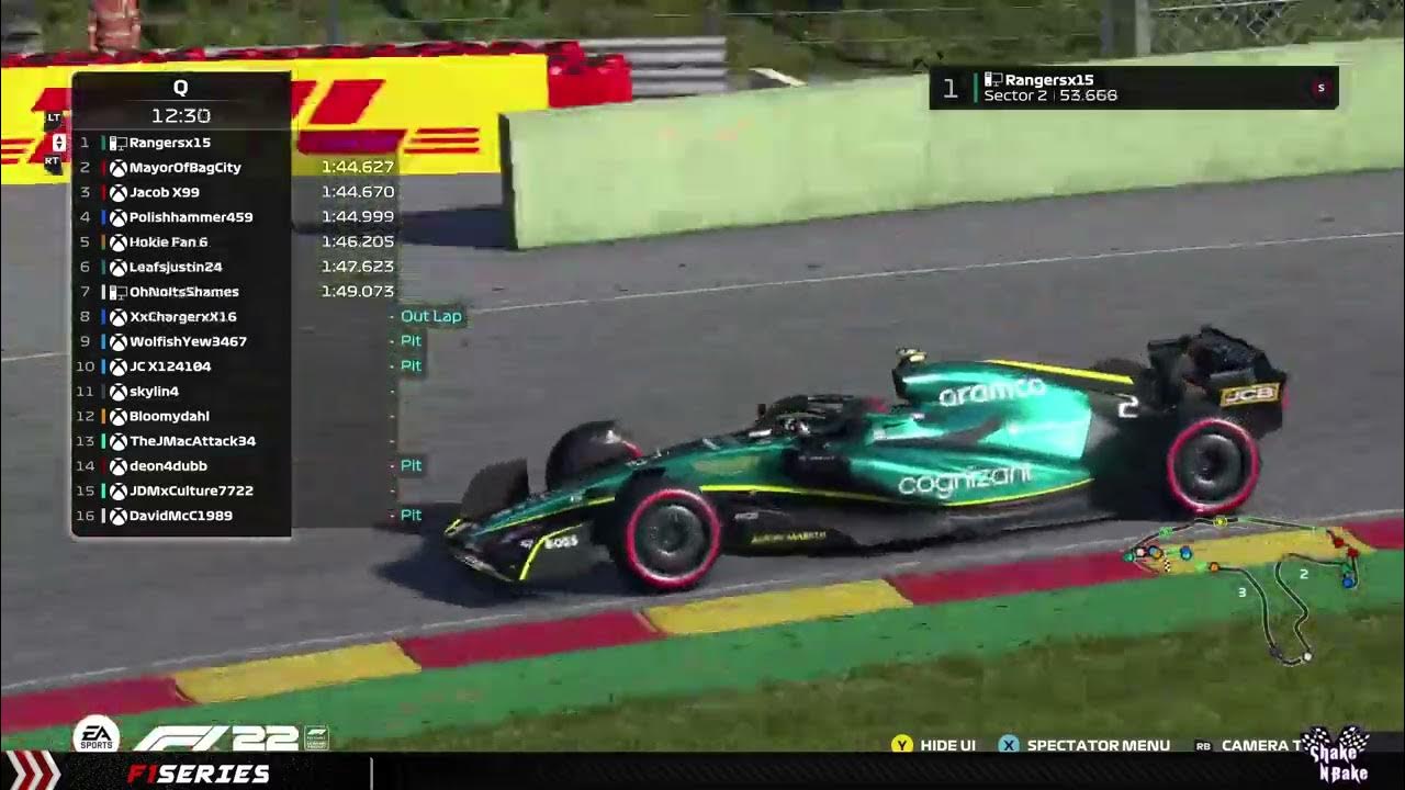 R14: F1 at the Belgium GP - YouTube