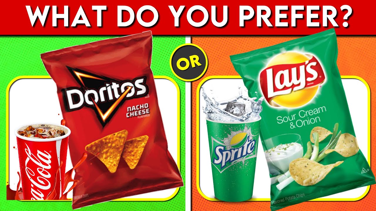 🔴🟢Red Vs Green Food & Drinks | What Do You Prefer? 🔴🟢 - YouTube