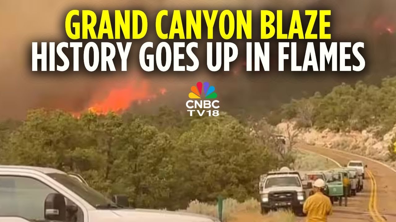Wildfire Ravages Area Near The Grand Canyon | Historic Historic Grand ...