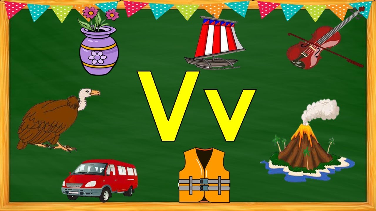 Letter Vv/Tunog Vv/Mga Nagsisimula sa Letrang Vv - YouTube