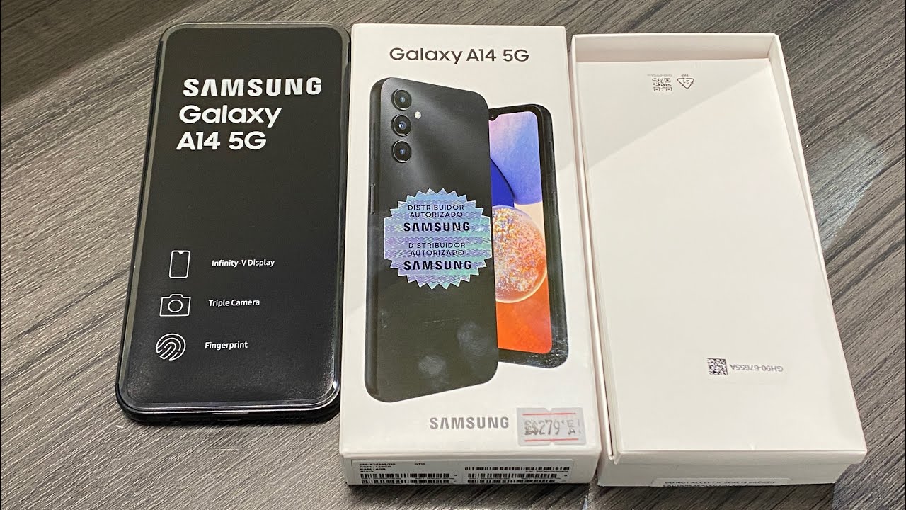 Samsung galaxy a14 5g quick unboxing - YouTube