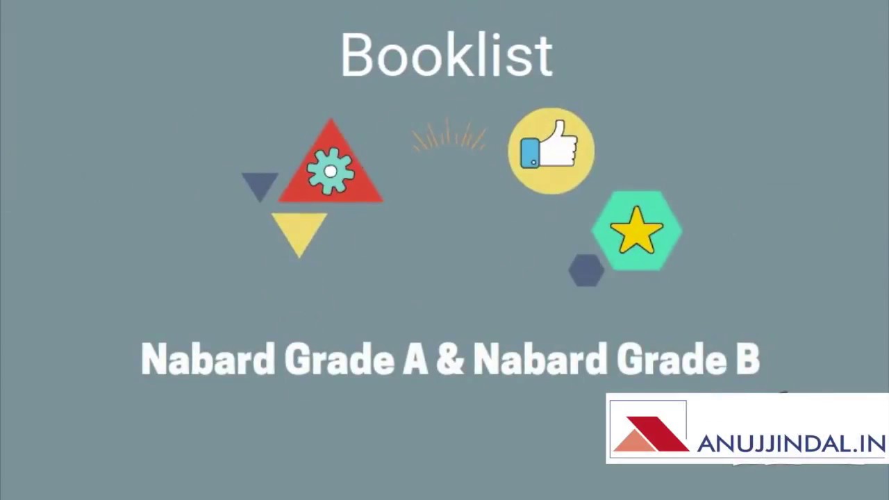 Books for Nabard Grade A and Nabard Grade B - YouTube
