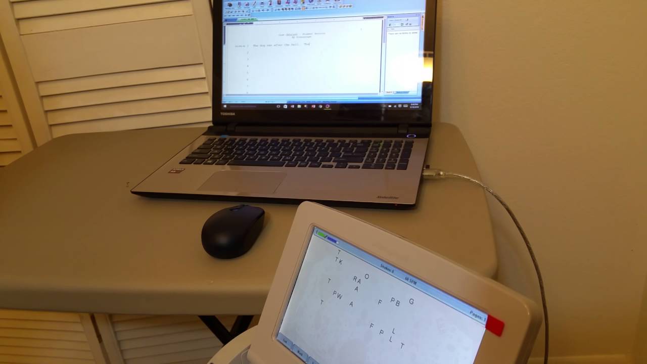 Wave Steno Machine - YouTube