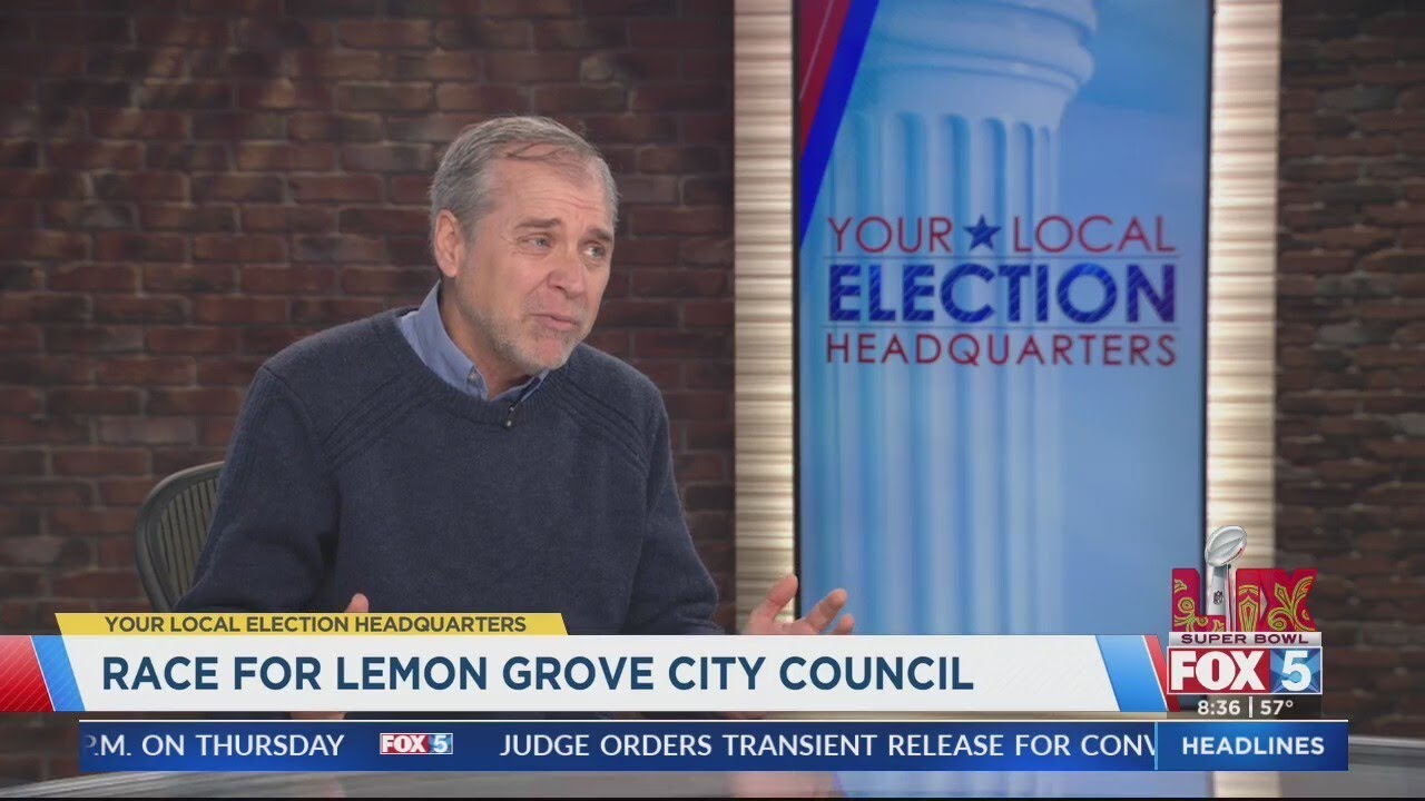 Meet the Candidates: Lemon Grove City Council -- George Gastil - YouTube