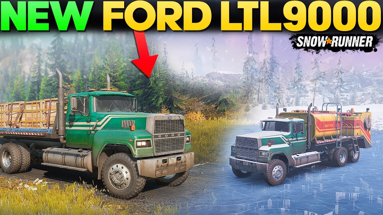 New Ford LTL9000HD Truck From MudRunner in SnowRunner You Need to Know ...