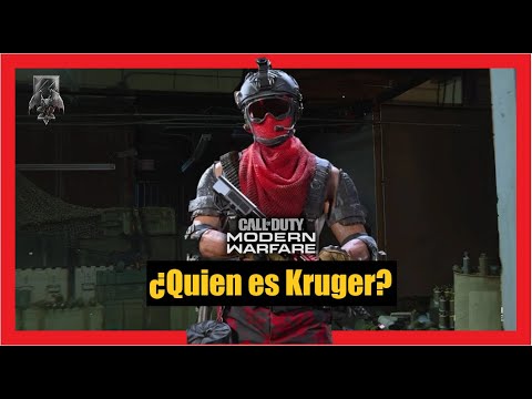 ¿Quien es Kruger? | Call of Duty Modern Warfare | Video Remake - YouTube