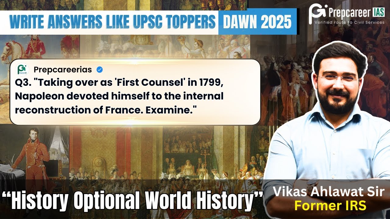 Daily Answer Writing Session | Day-36 | History Optional | UPSC Toppers ...