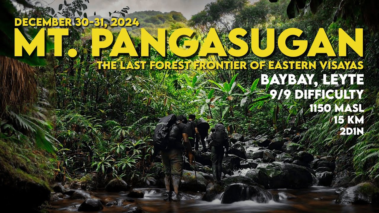 Surviving the Toughest Mountain in Eastern Visayas | Mt. Pangasugan ...