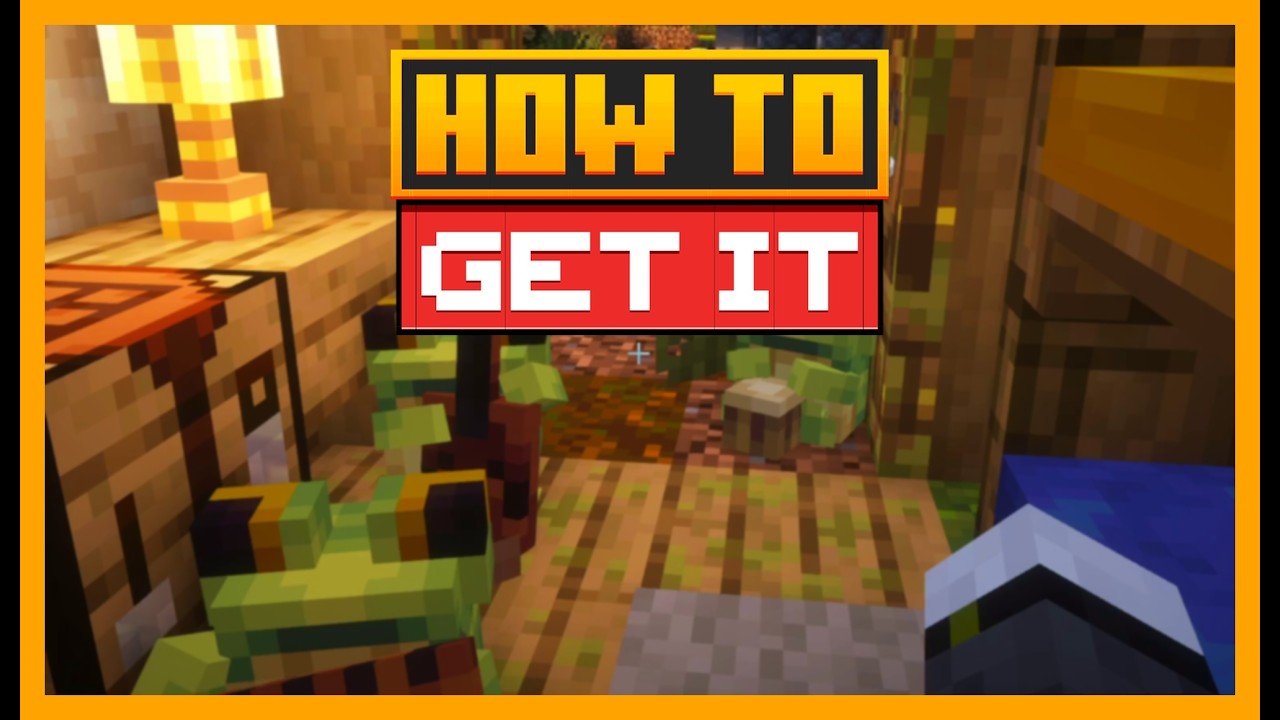 HOW TO GET the RIBBITS MOD for MINECRAFT - YouTube