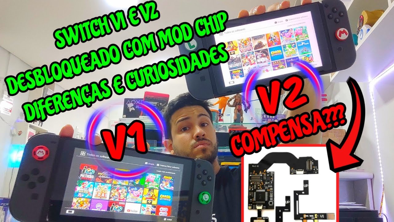 VEJA ESSE VÍDEO ANTES De Desbloquear o seu Nintendo Switch, desbloqueio ...