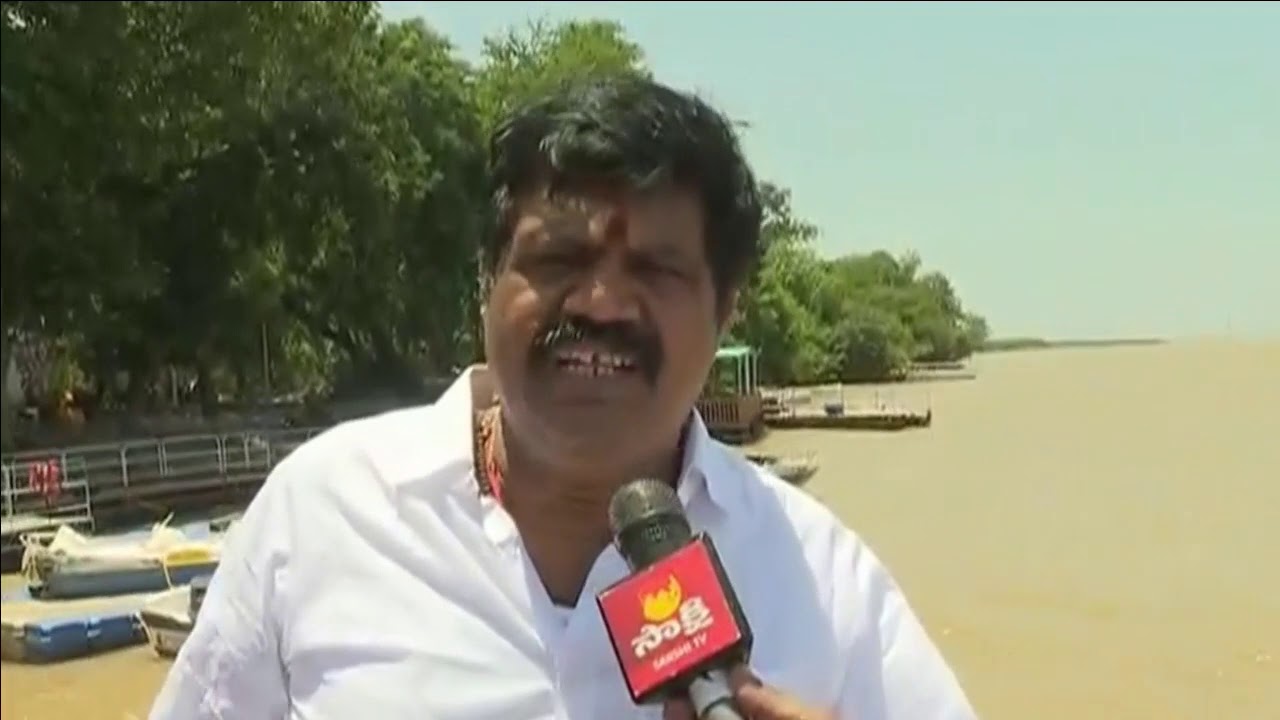 AP Minister Avanthi Srinivas speaks on Water projects at Vijayawada ...