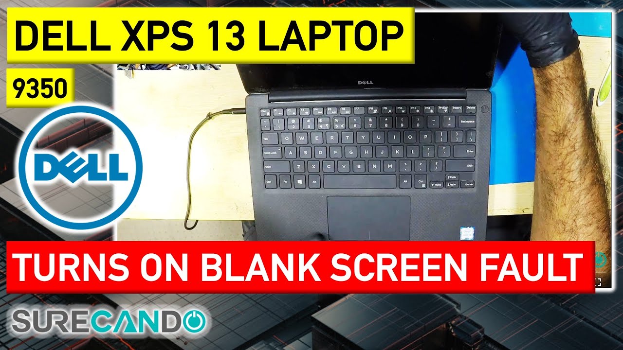 Dell XPS 13 9350 Laptop: Powers On, But Blank Screen with Caps Lock ...