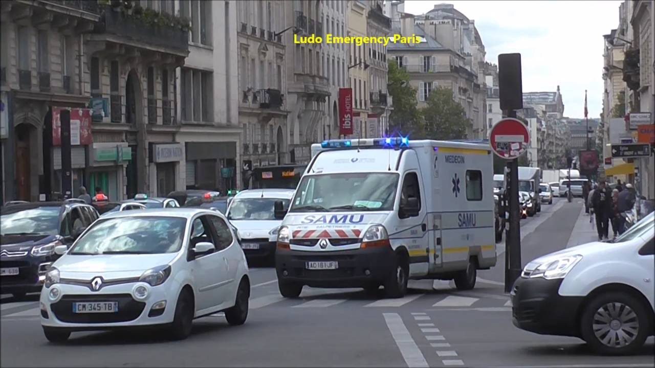 Samu De Paris Ambulances ( UMH ) en Urgence, emergency doctor ...