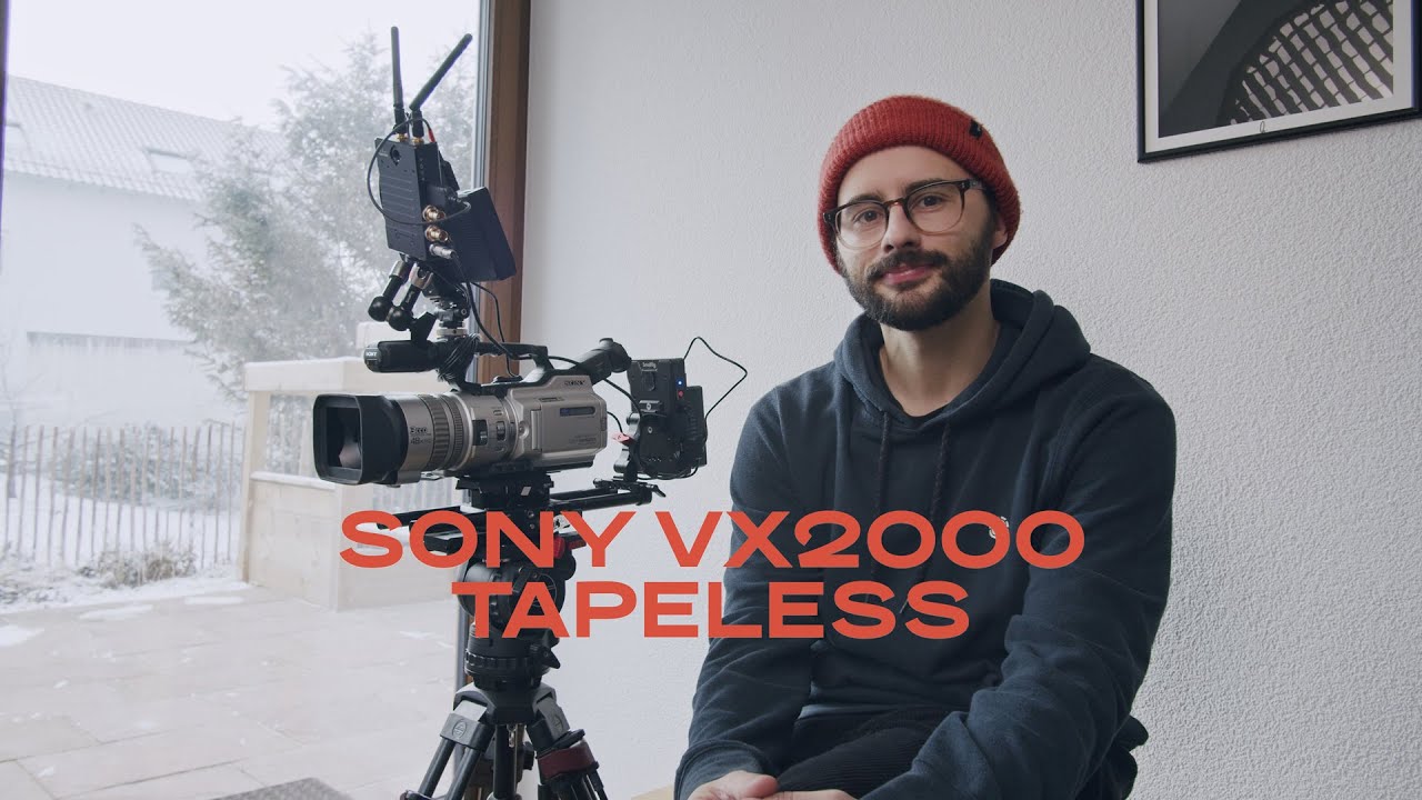 Sony VX2000 Tapeless-Workflow: MiniDV direkt ohne Tape aufnehmen - YouTube