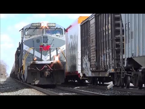CSX 8094 Q342 NS 8025 67W UP 5954 Oil Train CF&E - YouTube
