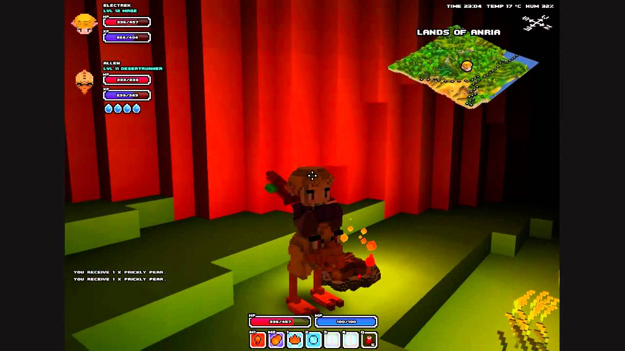 Cube World -06- Night Time Campfire Stories - YouTube