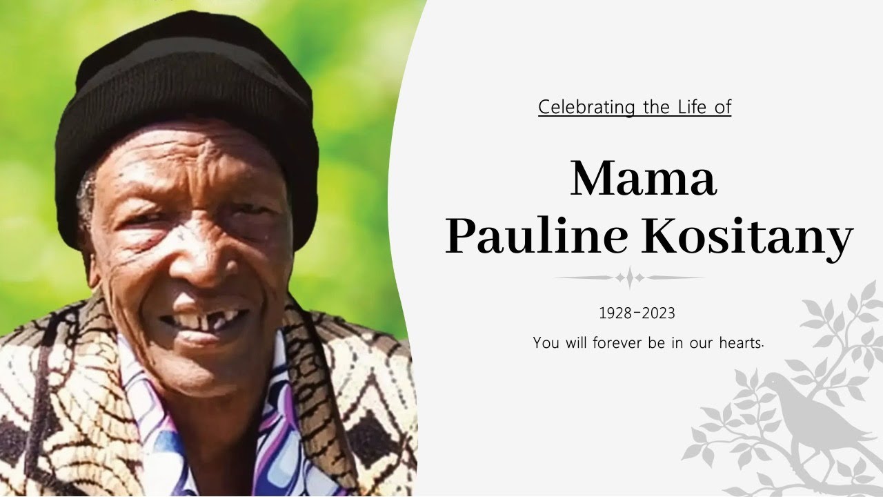 CELEBRATING THE LIFE OF PAULINE KOSITANY - YouTube