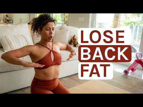 The PERFECT 5 minute routine to lose back fat and bra bulge
