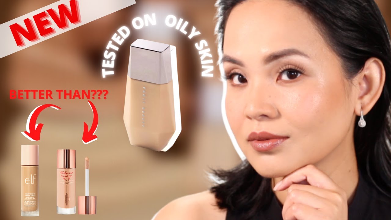 Fenty Beauty Eaze Drop Lit - Glow Enhancer Taffy Topaz Review ...