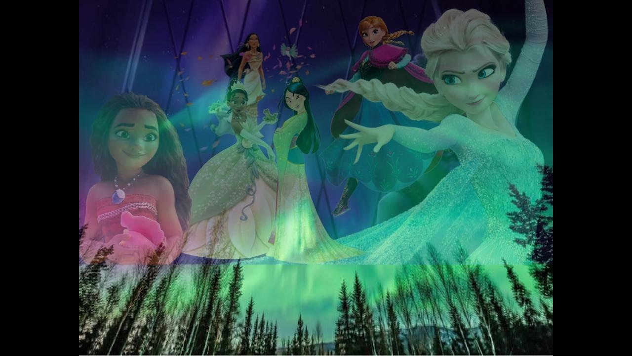 Disney princesses AMV ~ Like Northern Lights on our Sky - YouTube