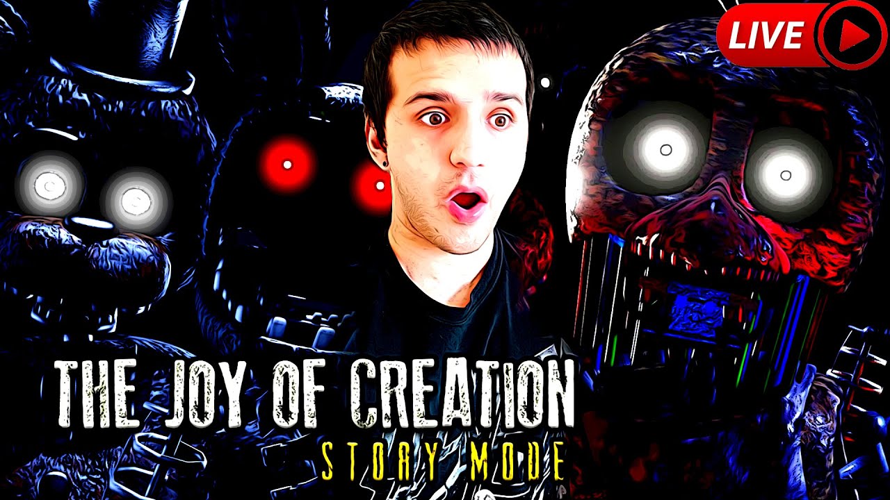🔴 The Joy Of Creation Story Mode FULL GAMEPLAY ESPAÑOL | FNAF Fan made ...