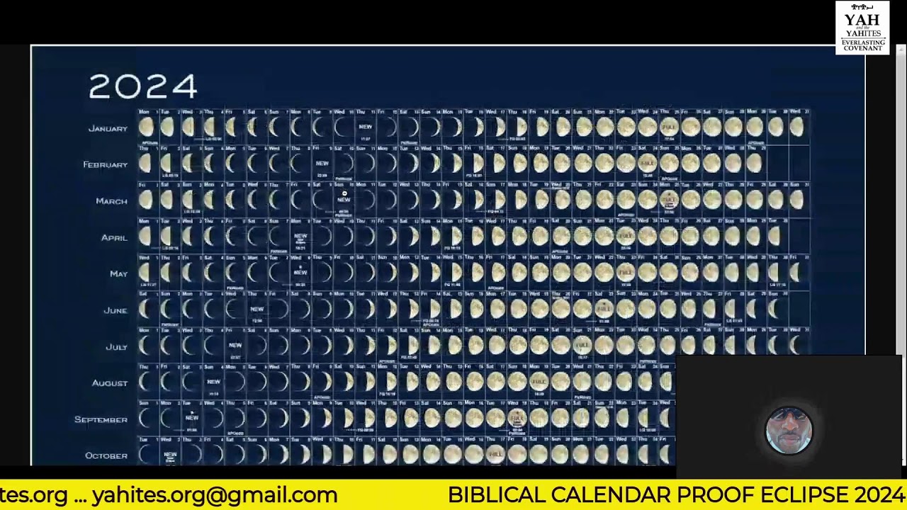 ECLIPSE 2024 | BIBLICAL CALENDAR PROOF - YouTube