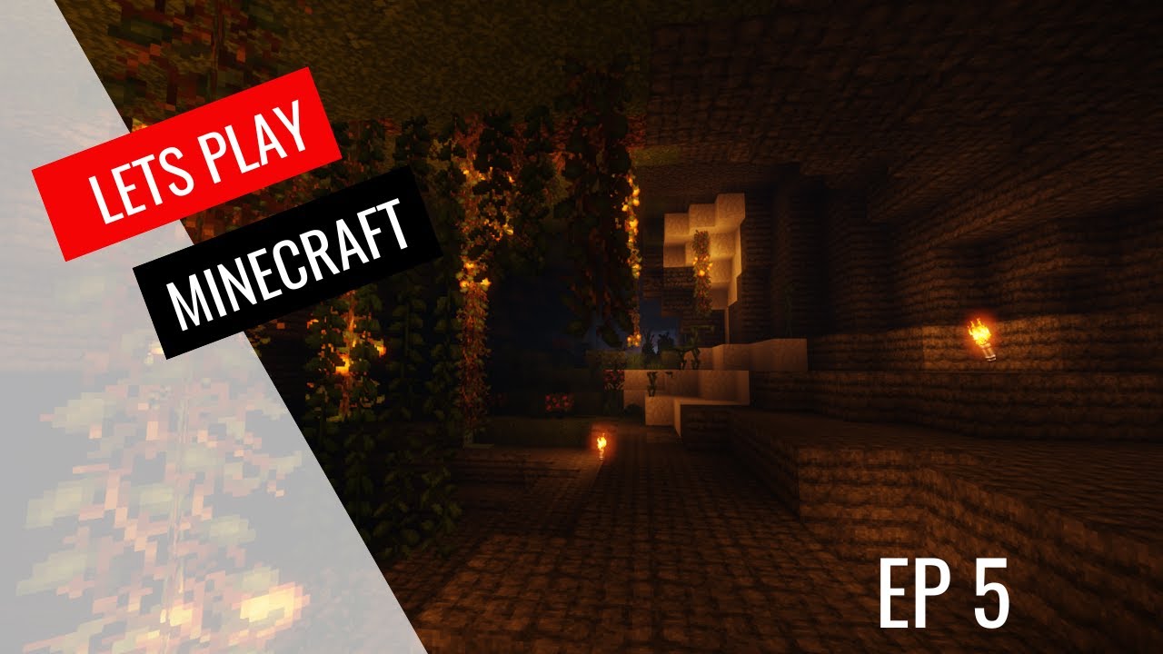 Mineshaft looting! Lets Play Minecraft Episode 5 - YouTube