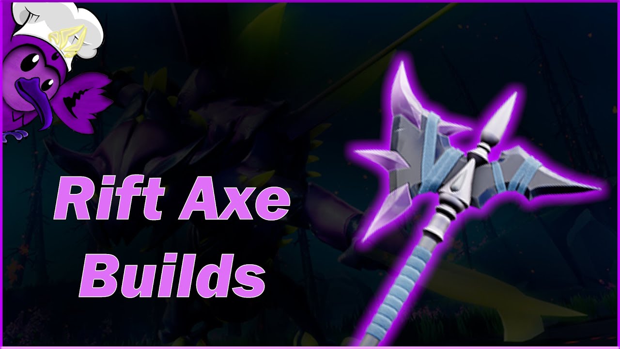 Dauntless Riftstalker Axe Builds 2022 - YouTube