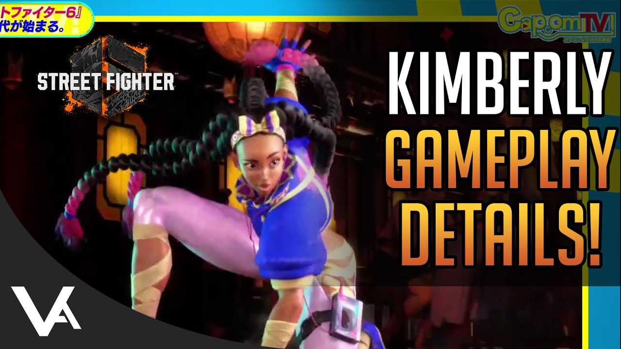 STREET FIGHTER 6 KIMBERLY! New Gameplay Details To Breakdown From The ...