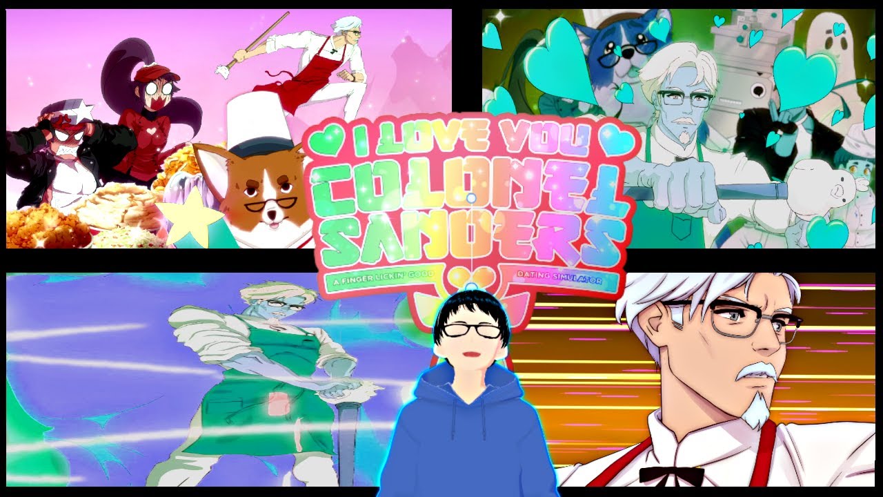 This dating sim is actually hilarious. {I Love You, Colonel Sanders! A ...