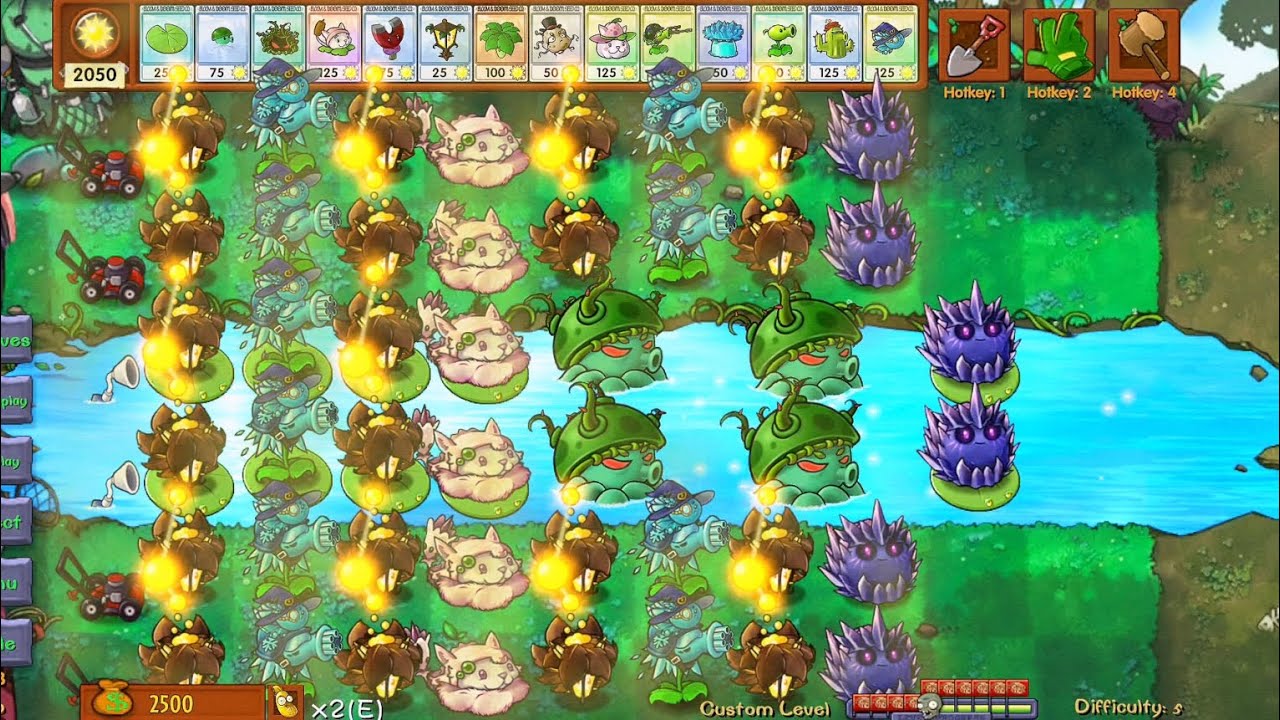 Pvz Fusion | Tesla Umbrella + Snow Commando & Magicat Nettle & Kraken ...