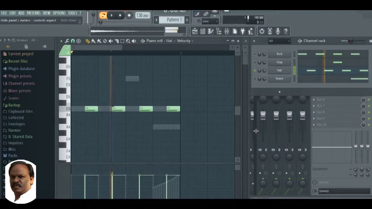 Fl studio Tutorials for Beginners | Chopping|Panning|Humanizeing - YouTube