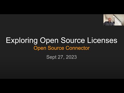 Open Source Connector - Explore Open Source Licenses - YouTube