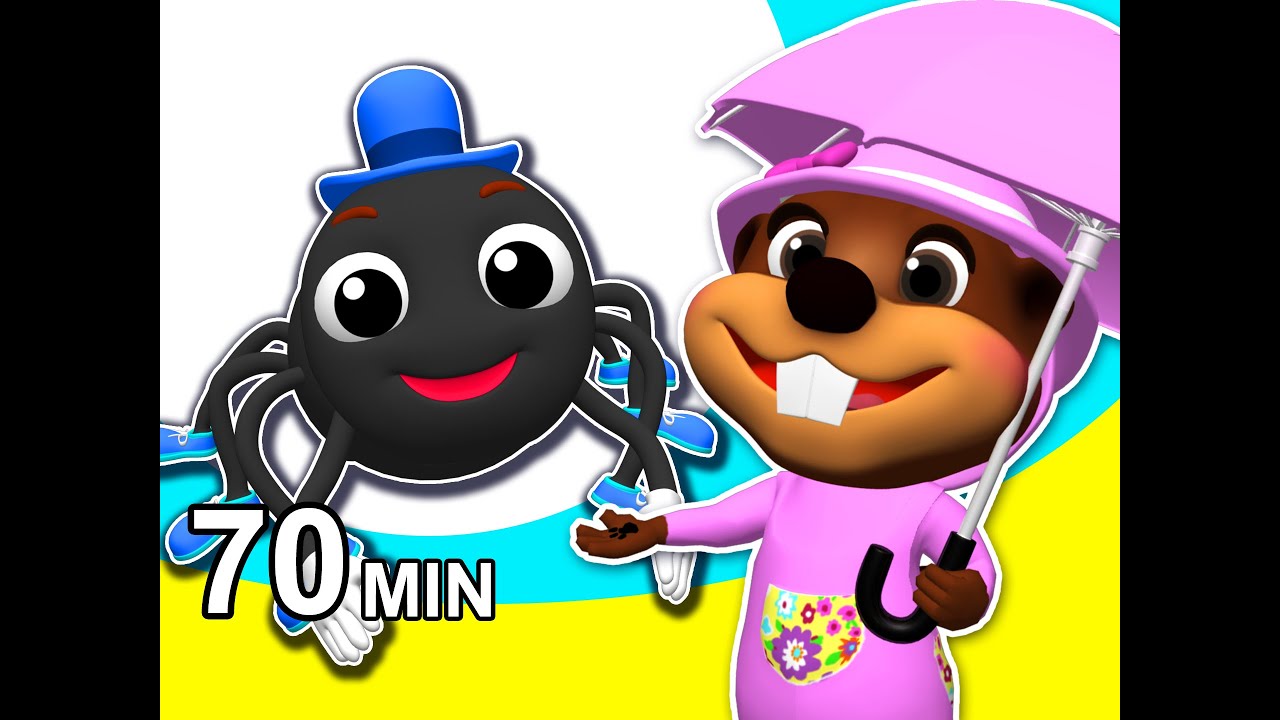 "Itsy Bitsy Spider, Incy Wincy Spider" & More | Popular Nursery Rhymes ...