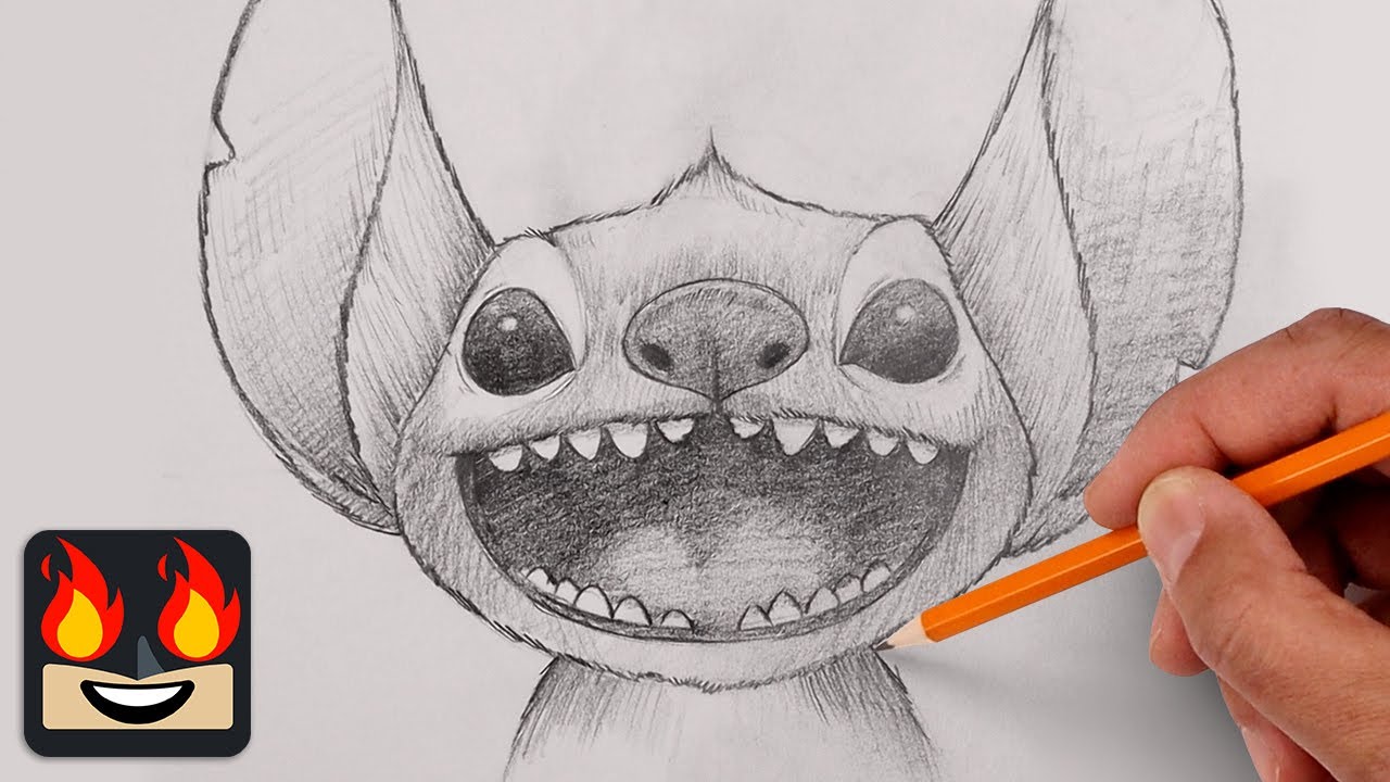 How To Draw Stitch | Lilo and Stitch - YouTube