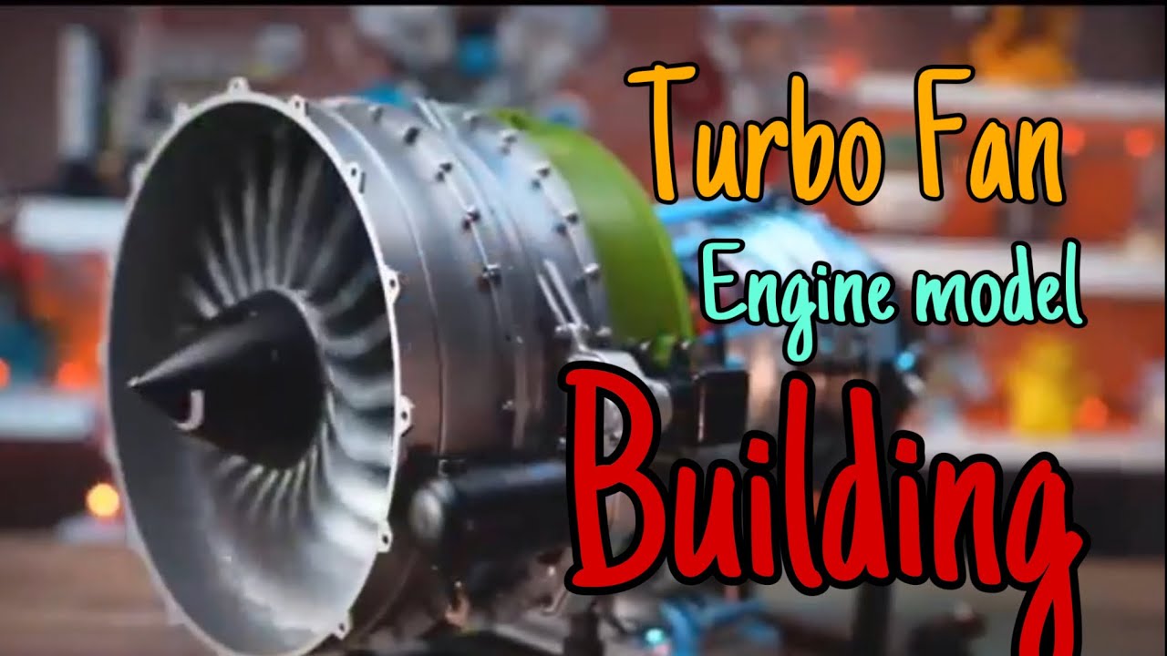 Miniature Turbo Fan Engine assembly & run l - YouTube