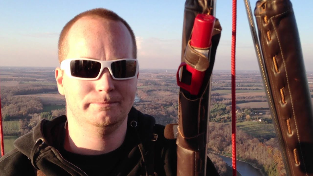 In a Hot-air Balloon over Zan & Mark Freeman 408's MX Track (2) - YouTube