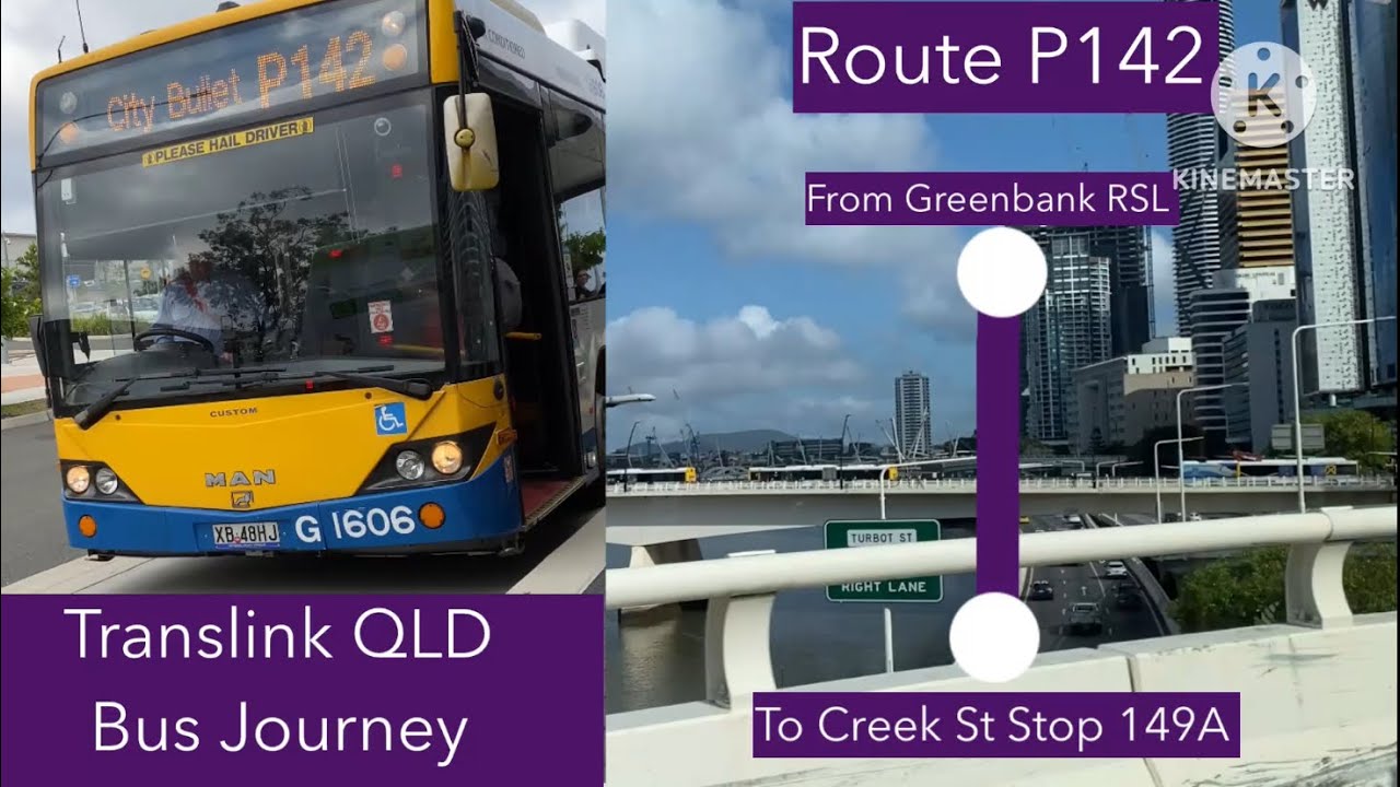 Translink QLD Bus Journey - Route P142 From Greenbank RSL To Creek ...