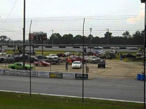 south alabama speedway street stock spin 61/18 - YouTube