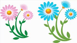 US 12 How To Circle Flower Design Basic Coreldraw In Hindi Rv Maurya ...