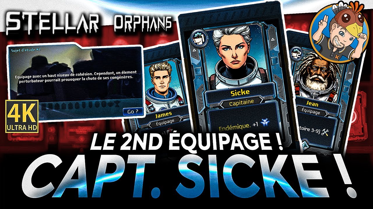 STELLAR ORPHANS 🌌 Le Second Équipage 🎥 DÉCOUVERTE 4K - YouTube