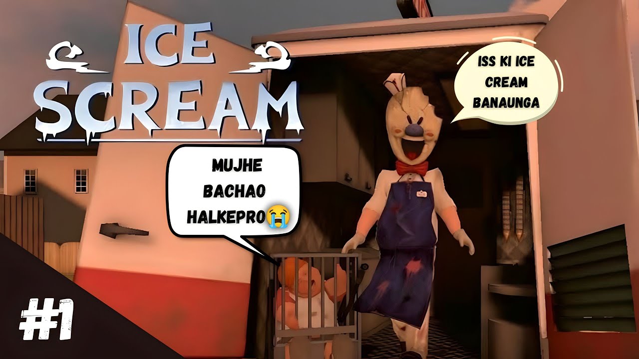 CHIMKANDI KIDNAPPER GHOCHU|ICE SCREAM 1|HORROR|GAMEPLAY - #1😱|HORROR ...