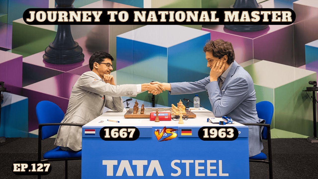 Chess Journey to National Master (Game 127) - Tarrasch Defense! - YouTube