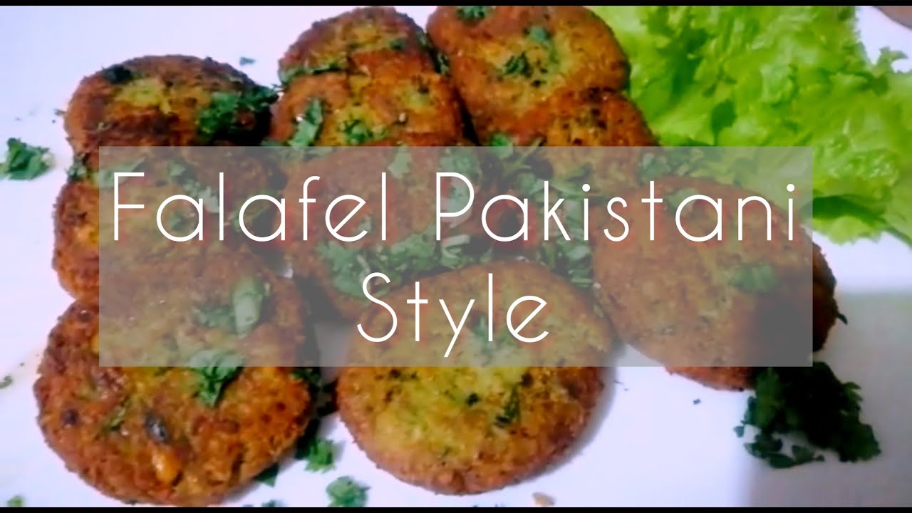 Must try this Falafel Pakistani style recipe - YouTube