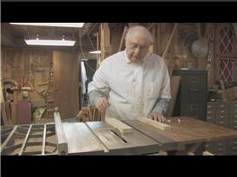 Woodworking Tools & Tips : How to Use a Table Saw As a Jointer - YouTube