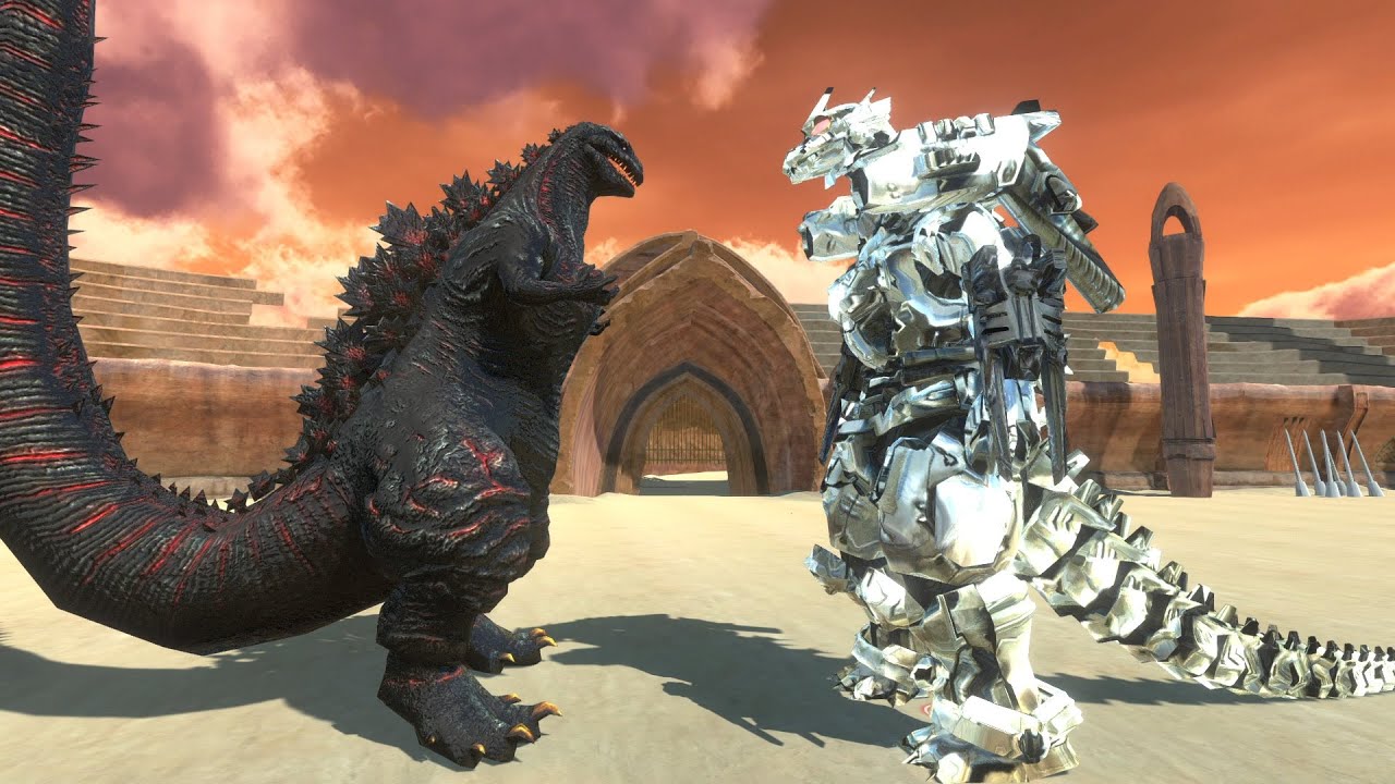 Shin Godzilla vs Kiryu - ARBS Godzilla - YouTube