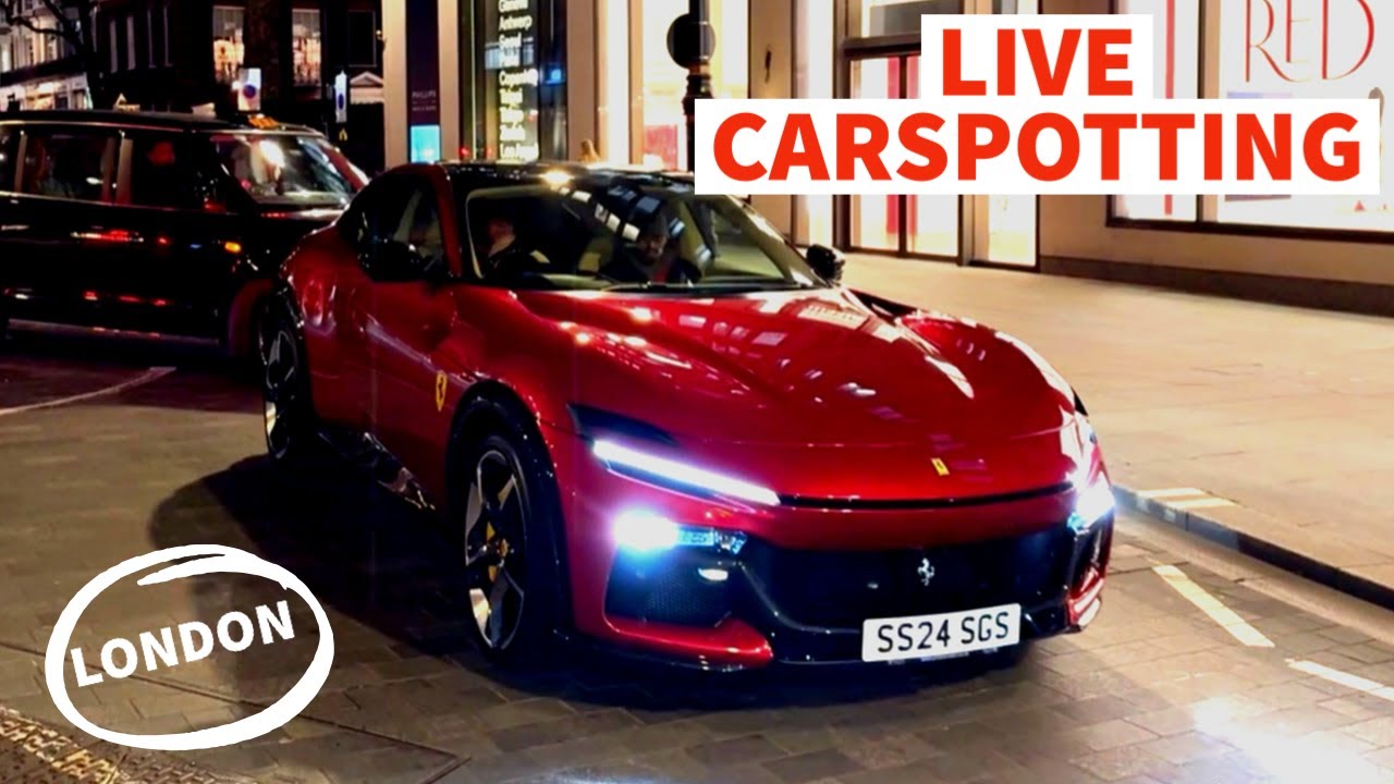 LIVE: London Supercar Spotting - The ULTIMATE Car Show! - YouTube