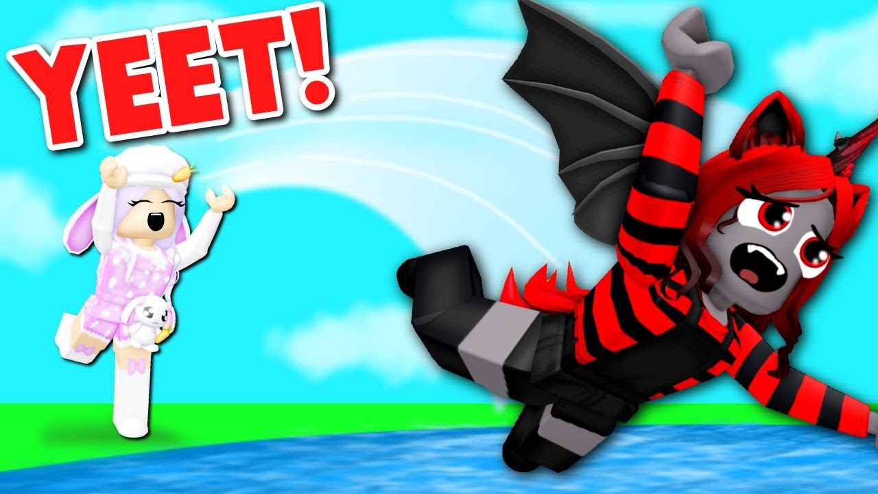 Roblox YEET a FRIEND! - YouTube